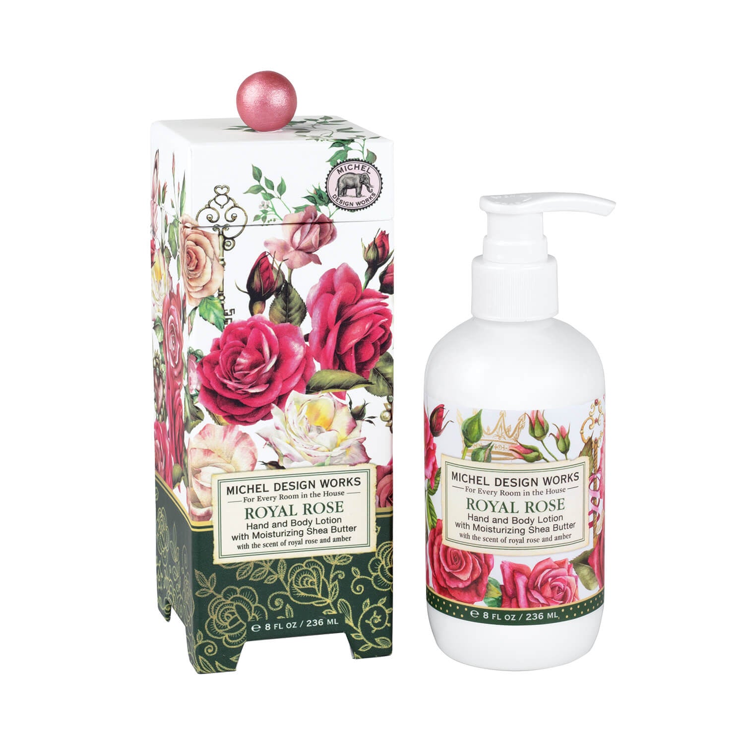 Michel Design Works Royal Rose Hand & Body Lotion – Accessories Boutique