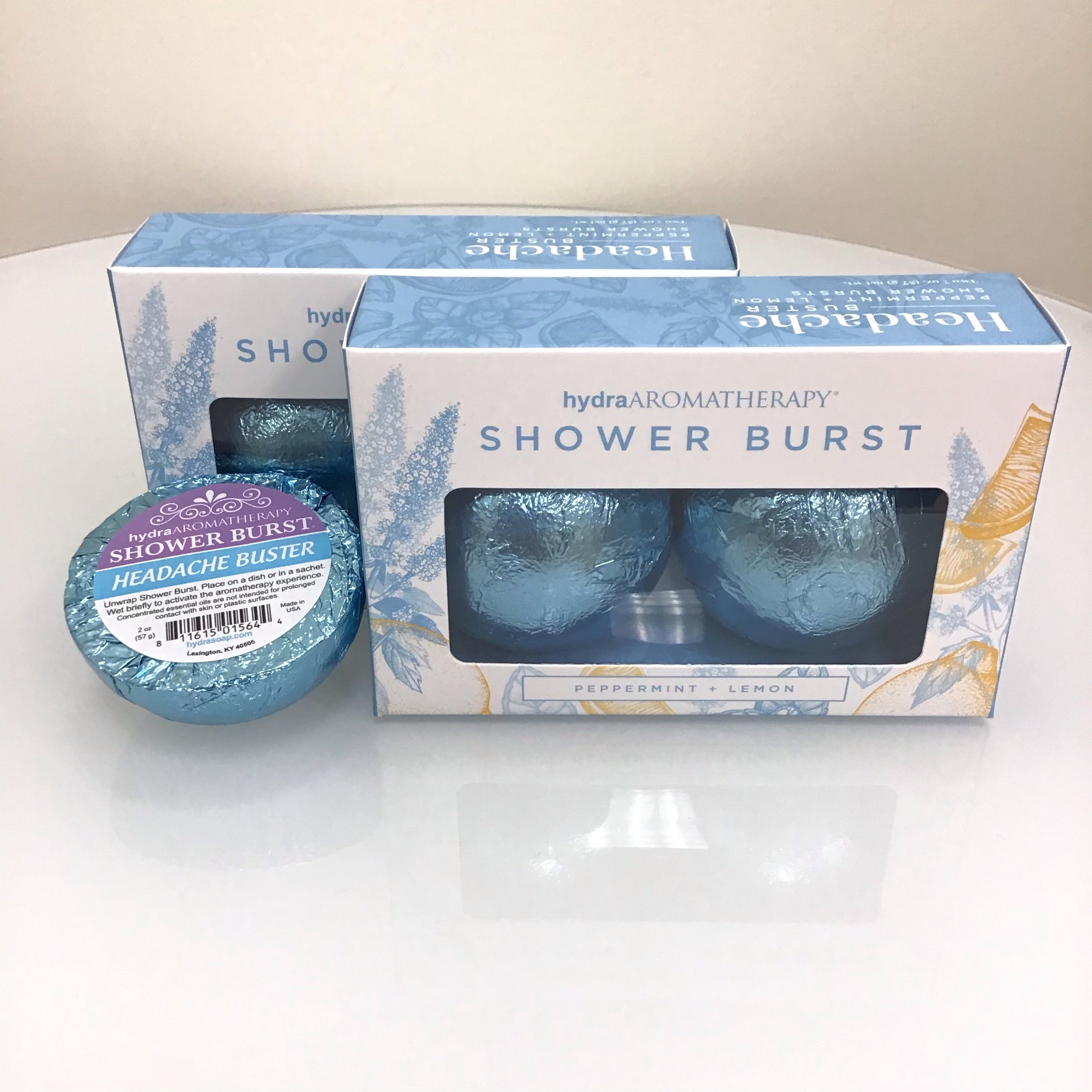 Hydra Aromatherapy Headache Shower Burst Two Pack – Accessories Boutique