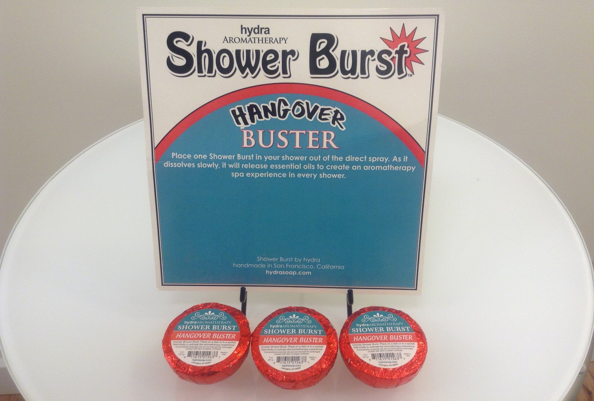 Hydra Aromatherapy Hangover Shower Burst – Accessories Boutique